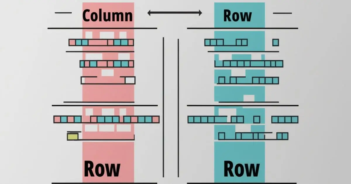 Column vs Row: Difference and Its Importance in Data Management ... Column vs Row: Difference and Its Importance in Data Management ...