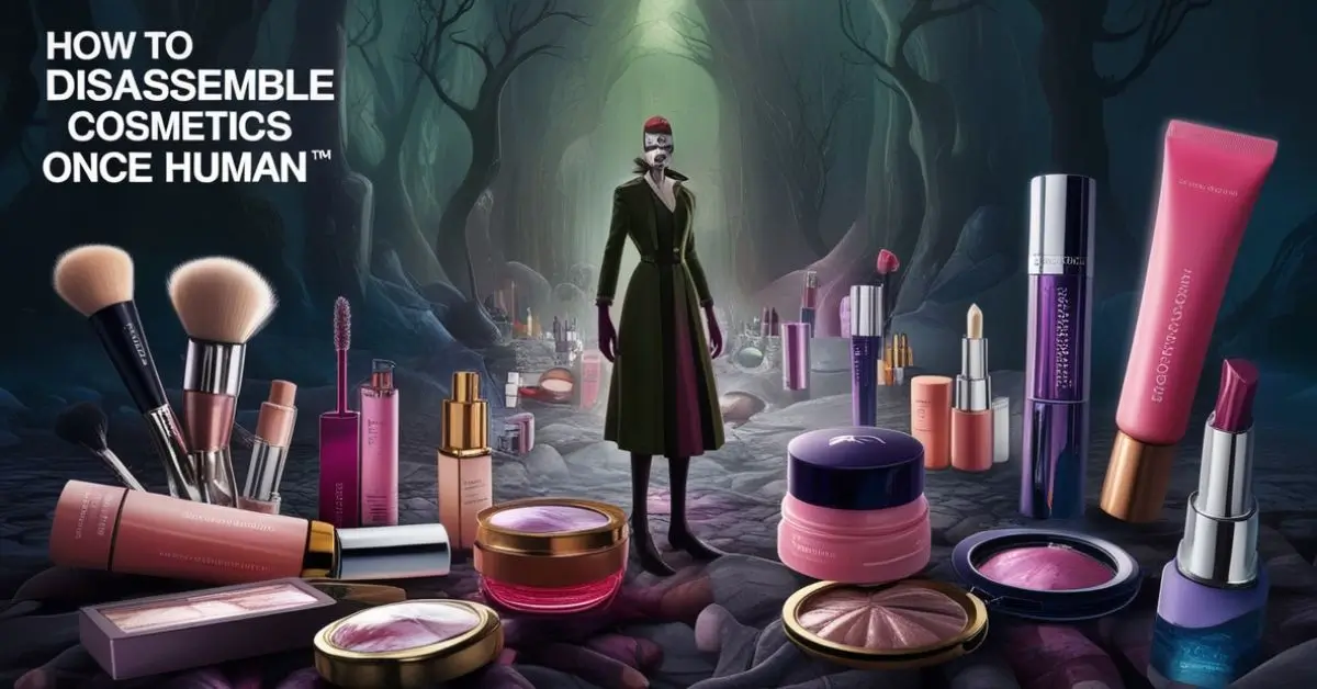 How to Disassemble Cosmetics Once Human: Into a Surreal World - stromberry
