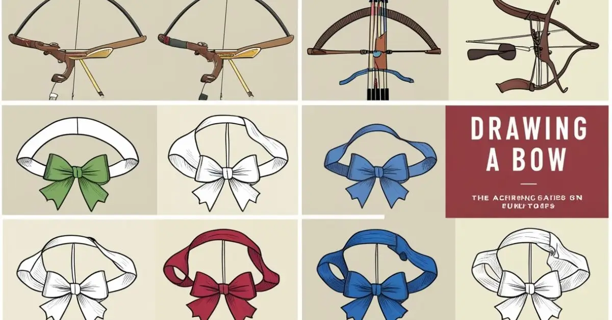 How to Draw a Bow: A Step-by-Step Guide for Beginners - stromberry
