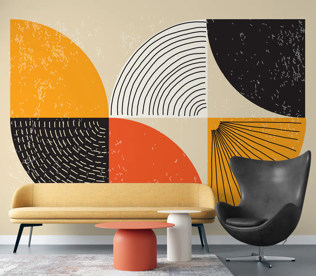 Geometric Wallpaper Is the Upgrade Your Walls Deserve - stromberry